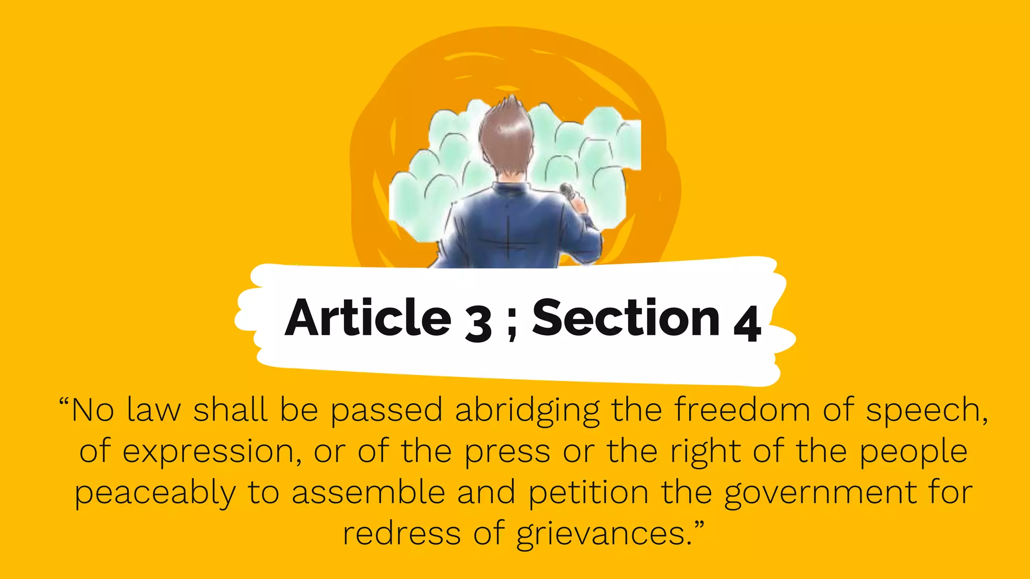 Article 3 ; Section 4 | PPTX