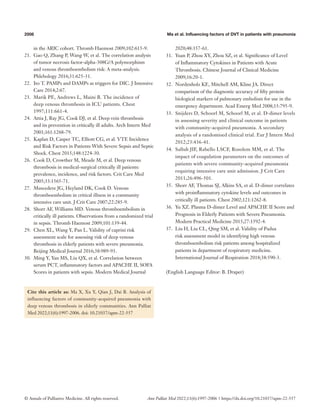 article 4.pdf about CAP pneumonia community | PDF | Blood Disorders ...