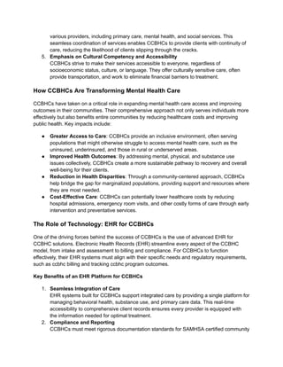 The Future of Mental Health: How CCBHCs Are Revolutionizing Community ...