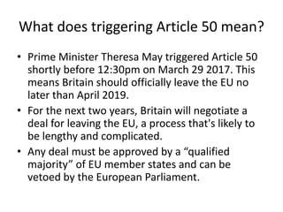 Article 50 | PPTX