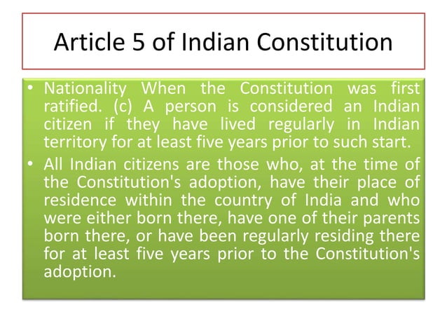 Article 5 of indian constitution ppt.pptx