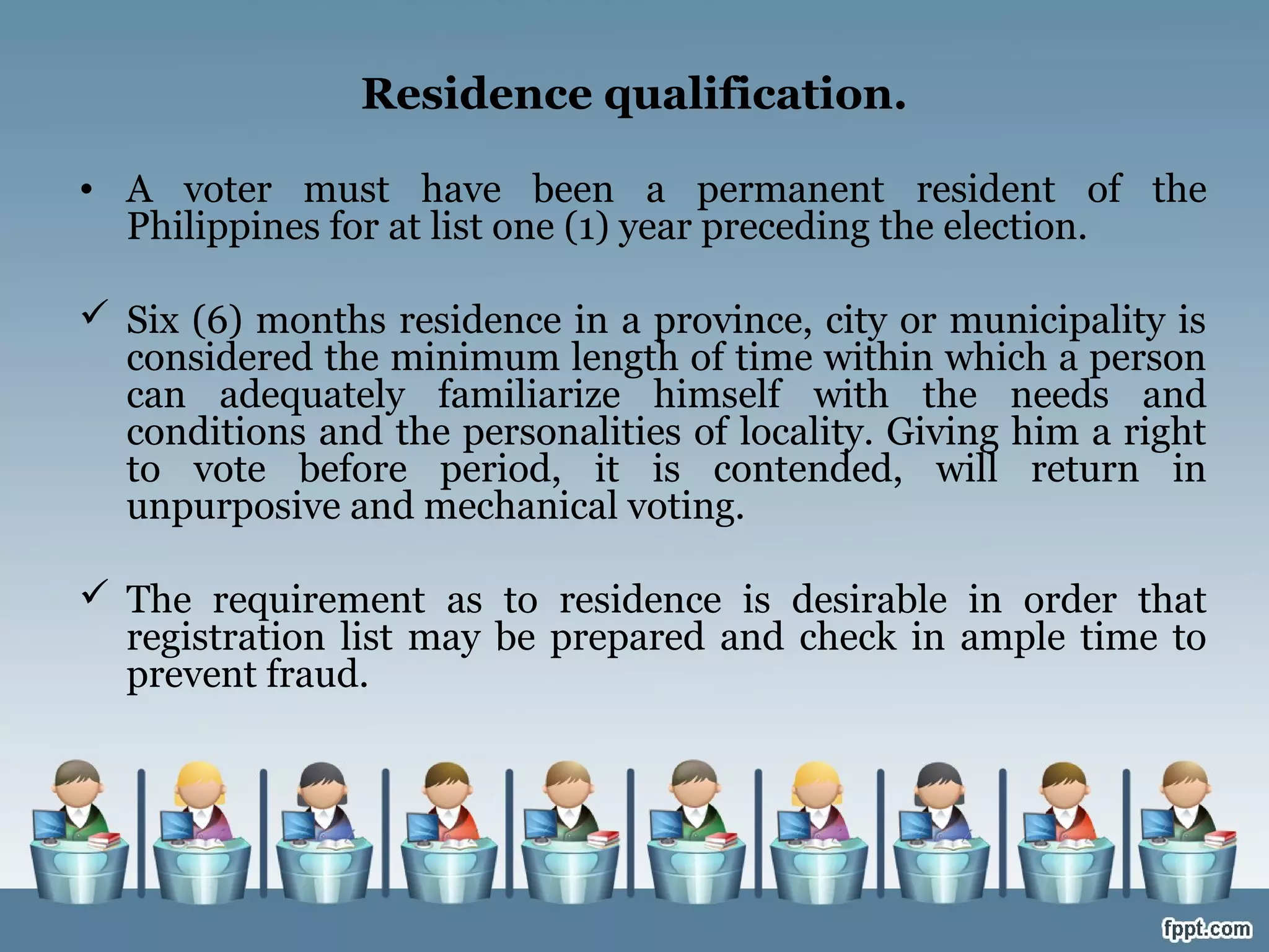 ARTICLE 5: SUFFRAGE | PPT