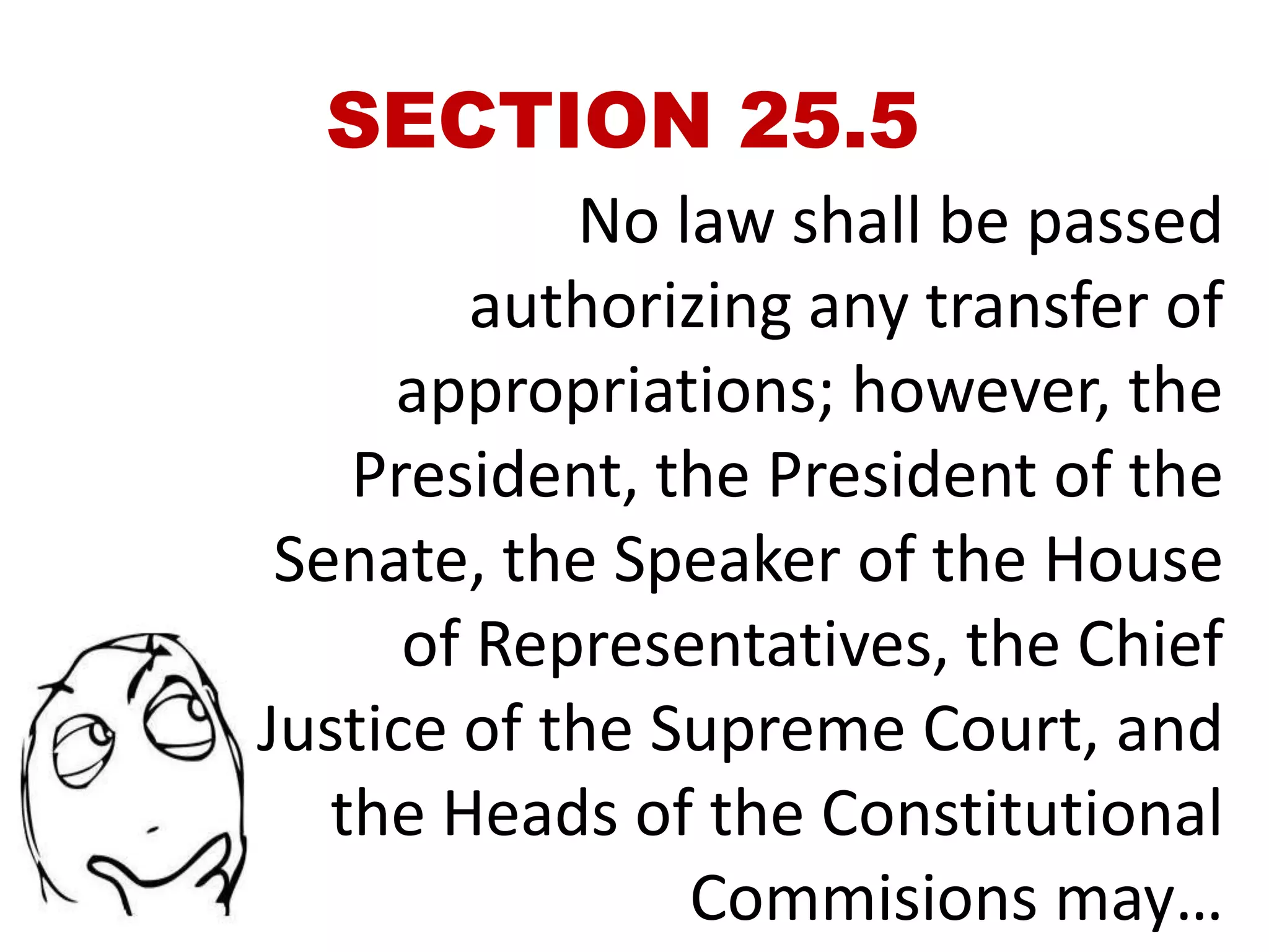 Article 6 sections 25 32 Phil. Constitution | PPTX
