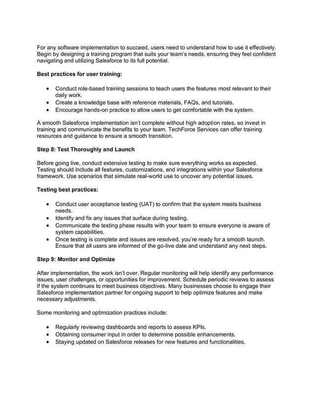 Salesforce Implementation Customization Pdf