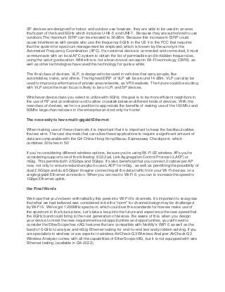 Designing Channels 6GHz | PDF
