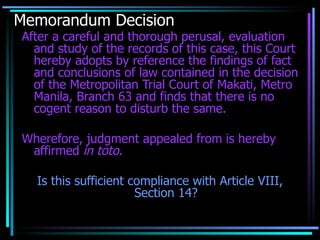 Article 8 Sec 13 16 | PPT