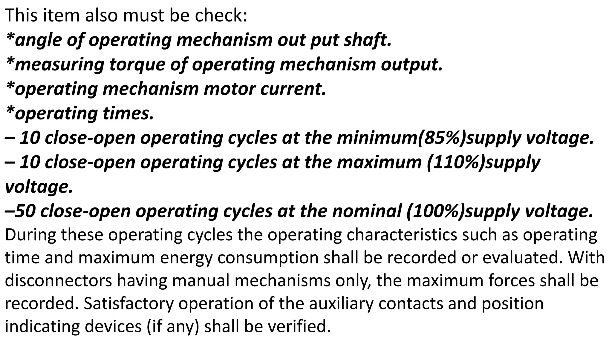 AC High voltage Air Break Disconnector Switch Routine Test According to ...