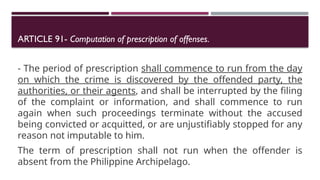 REVISED PENAL CODE Article 91-92 of RPC Final.pptx