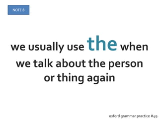 Article a, an, the | PPT