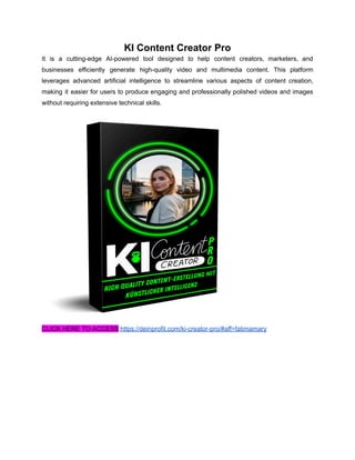Article about KI Content Creator Pro.pdf
