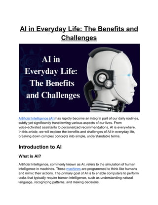 AI in Everyday Life_ The Benefits and Challenges.pdf