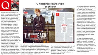 Article analysis | PPTX