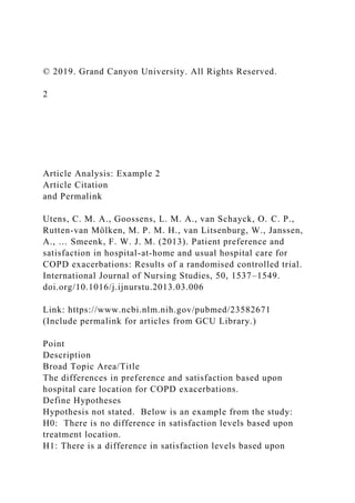 Article Analysis 2Article Citationand Permalink(APA fo.docx