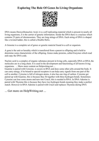 Article Analysis Essay Help | PDF