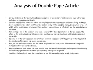 Article analysis homework | PPTX