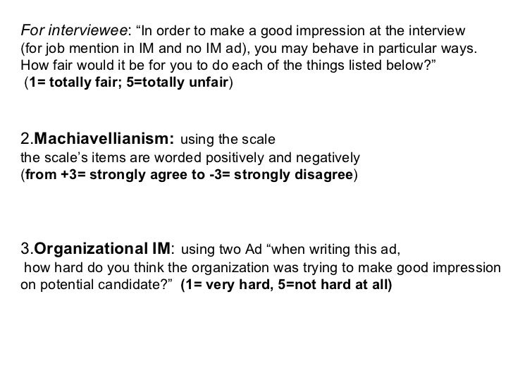 Interview Analysis Article