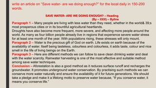 Article and letter writing X English | PPTX