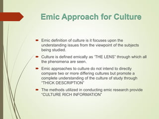 Article an integrative framework for cross cultural consumer behavior | PPT