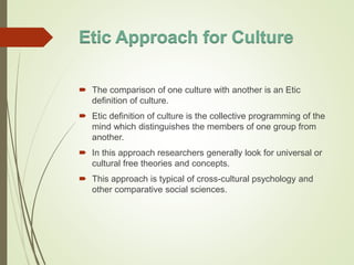 Article an integrative framework for cross cultural consumer behavior | PPT