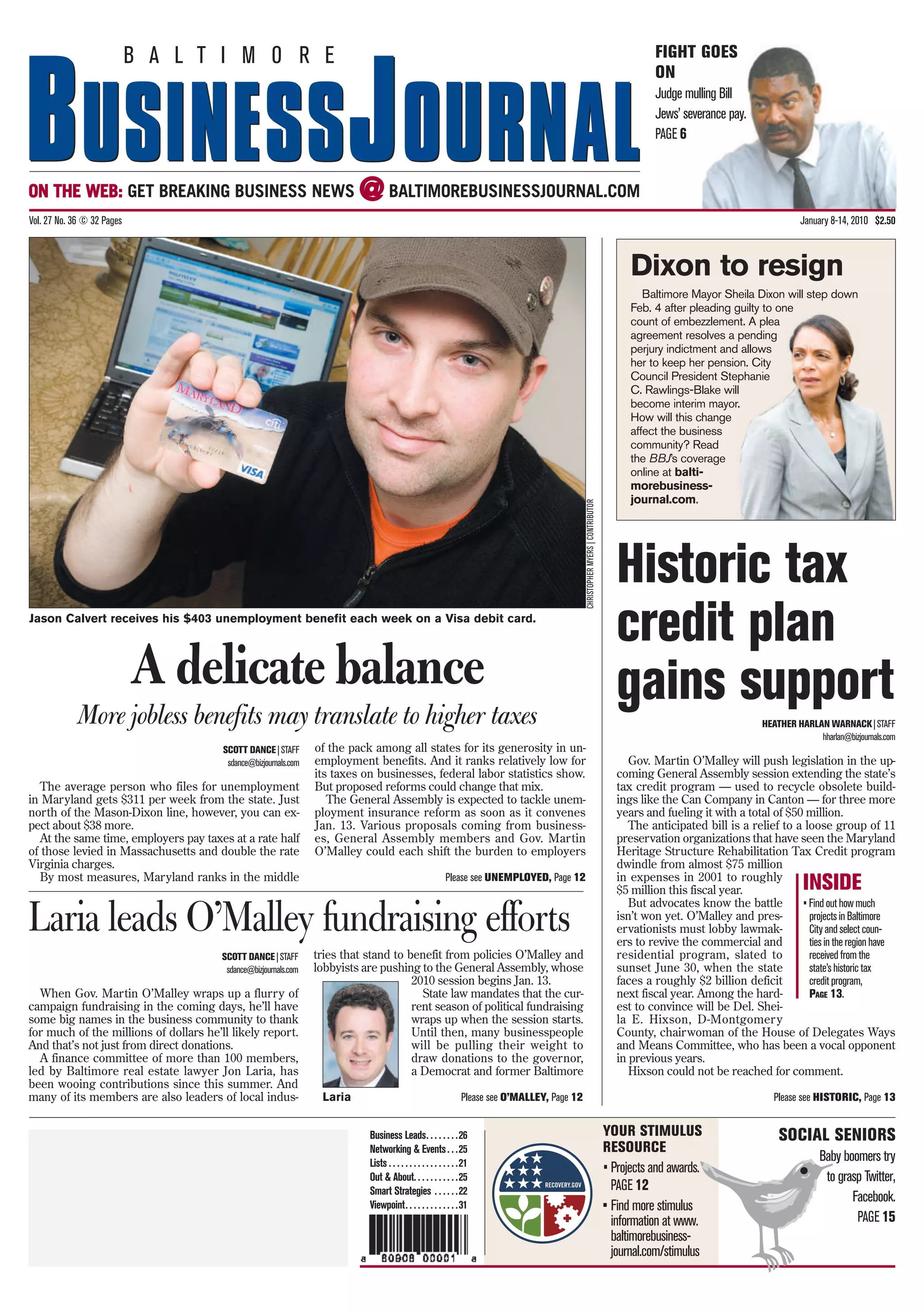 Baltimore Business Journal "A New Kind of Social Call" | PDF