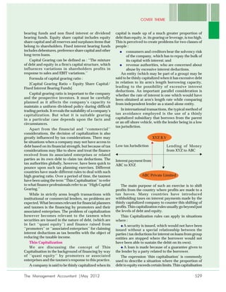 Article by ca. sudha g. bhushan on thin capitalisation | PDF | Stocks ...