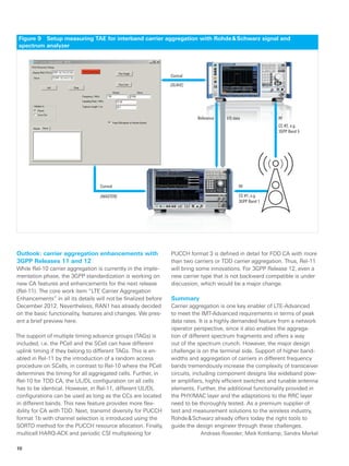 Carrier Aggregation - (one) key enabler for LTE-Advanced | PDF