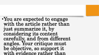 ARTICLE CRITIQUE.pptx