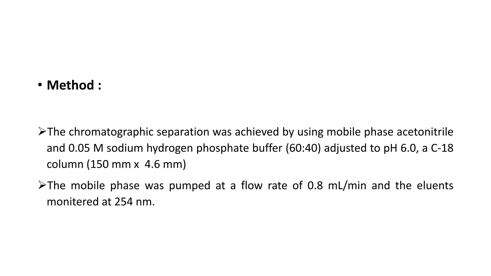 Research Article Discussion For Simultaneous Method Hplc Estimation Ppt