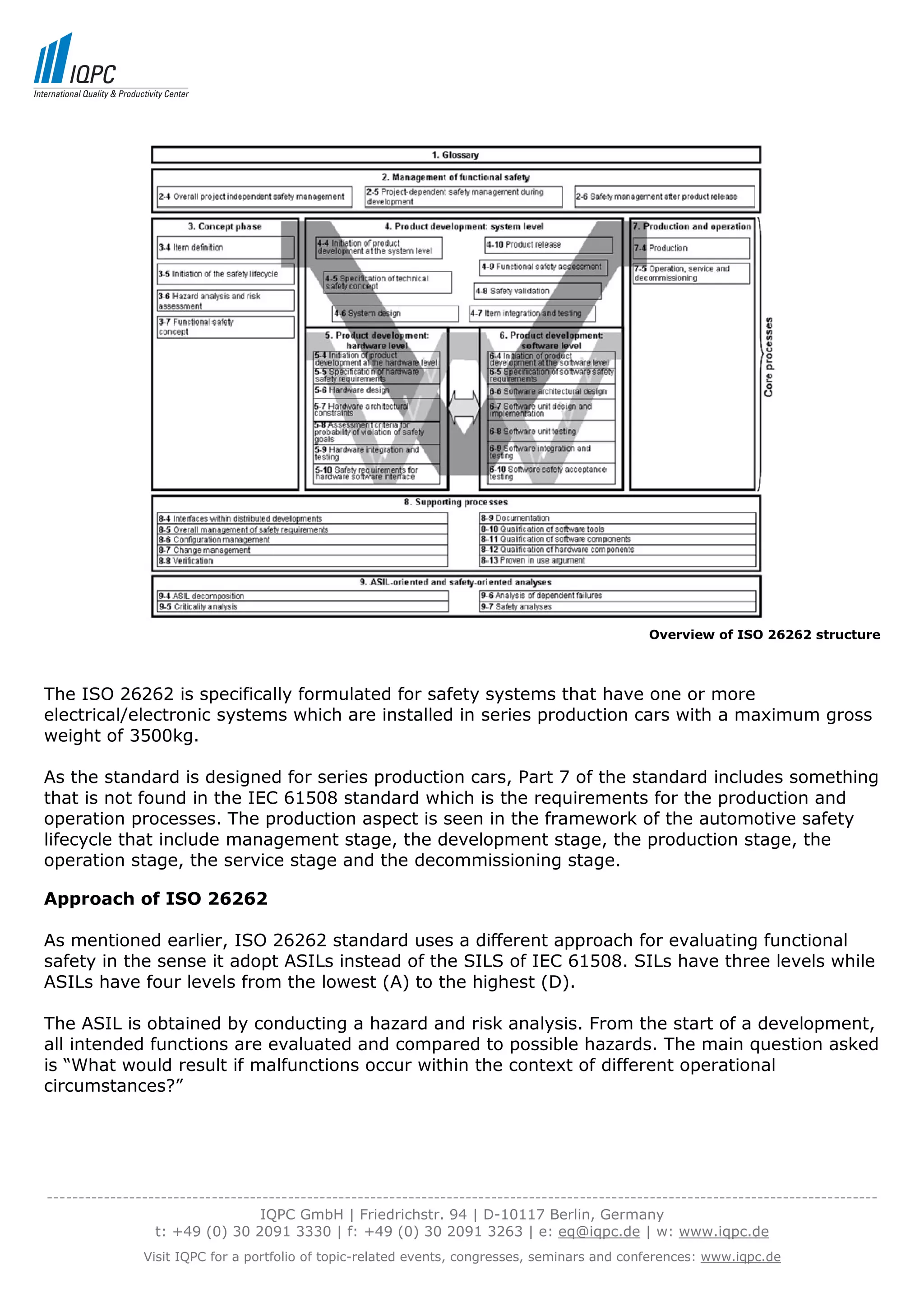 Requirements of ISO 26262 | PDF