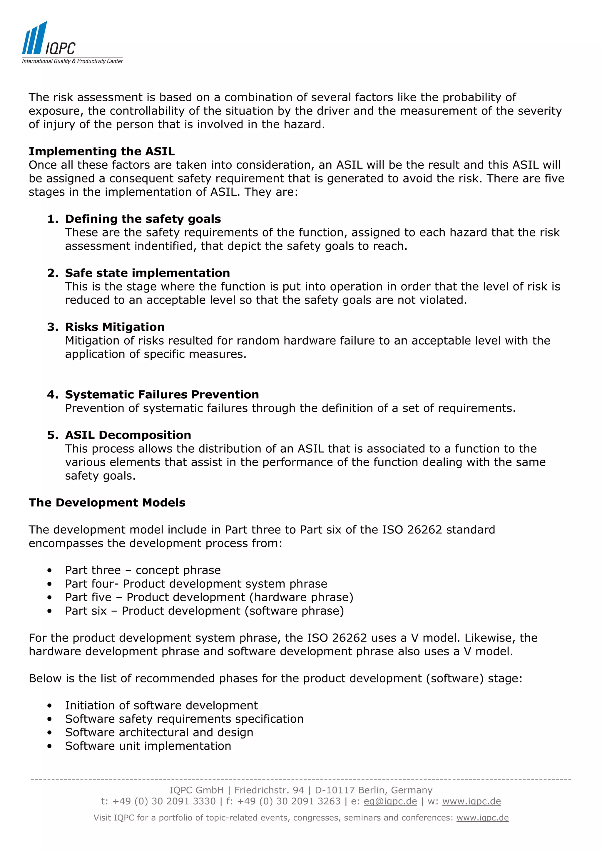 Requirements of ISO 26262 | PDF
