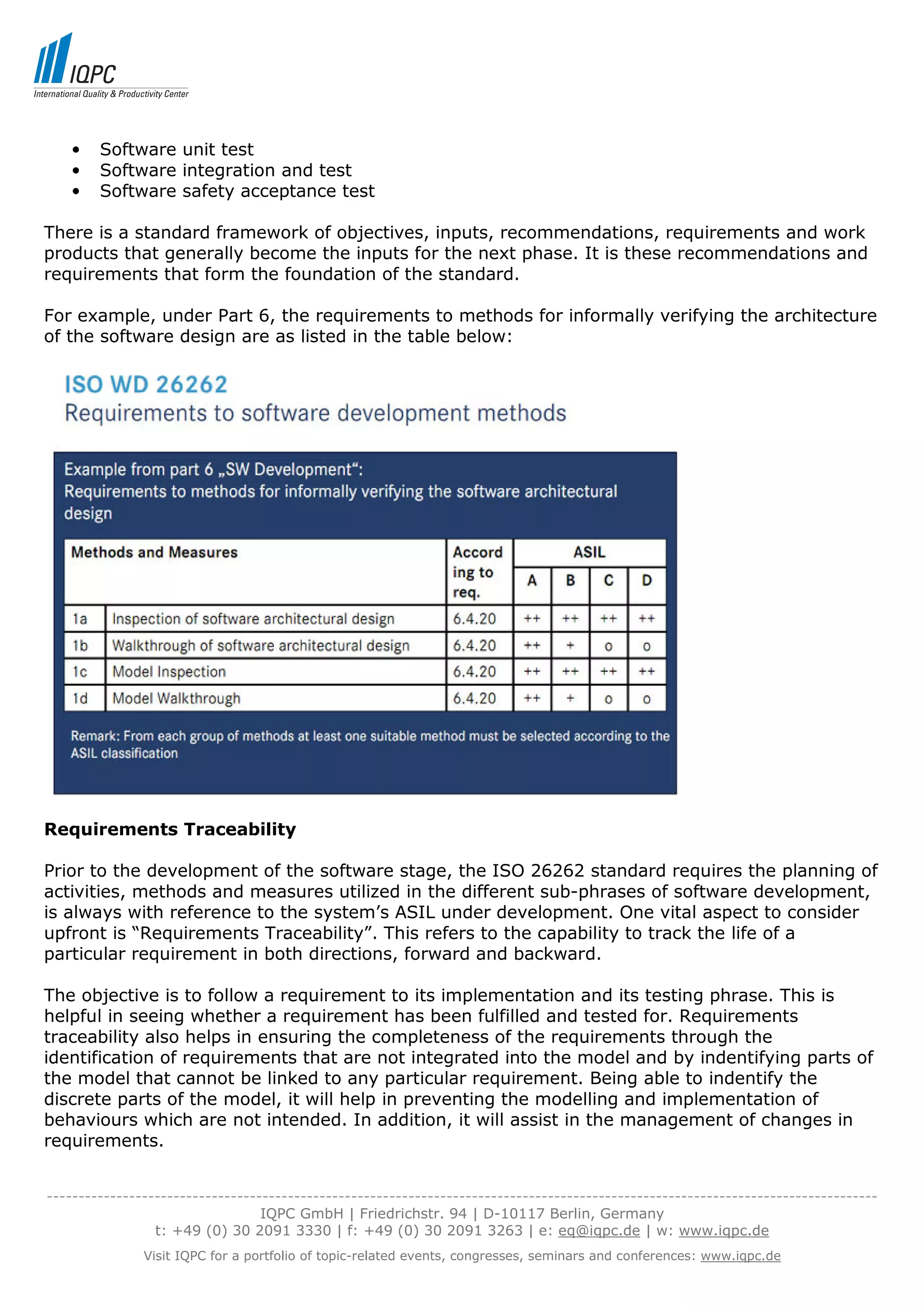 Requirements of ISO 26262 | PDF