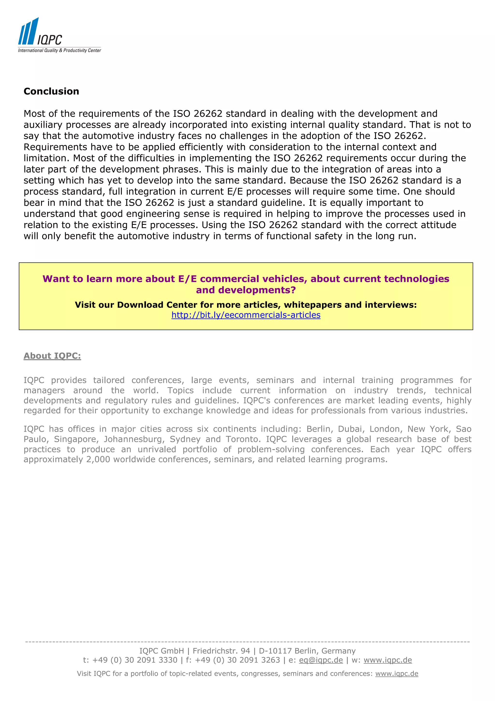 Requirements of ISO 26262 | PDF