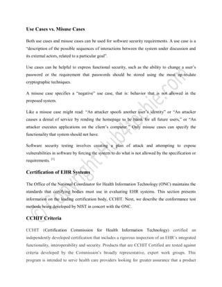 Article on The Electronic Health Record | PDF | Healthcare Industry | Industries