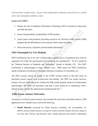 Article on The Electronic Health Record | PDF | Healthcare Industry ...