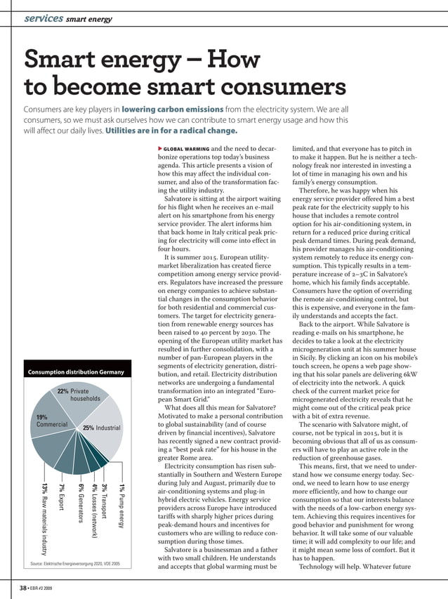 How to become smart consumers -Smart energy - Ericsson | PDF
