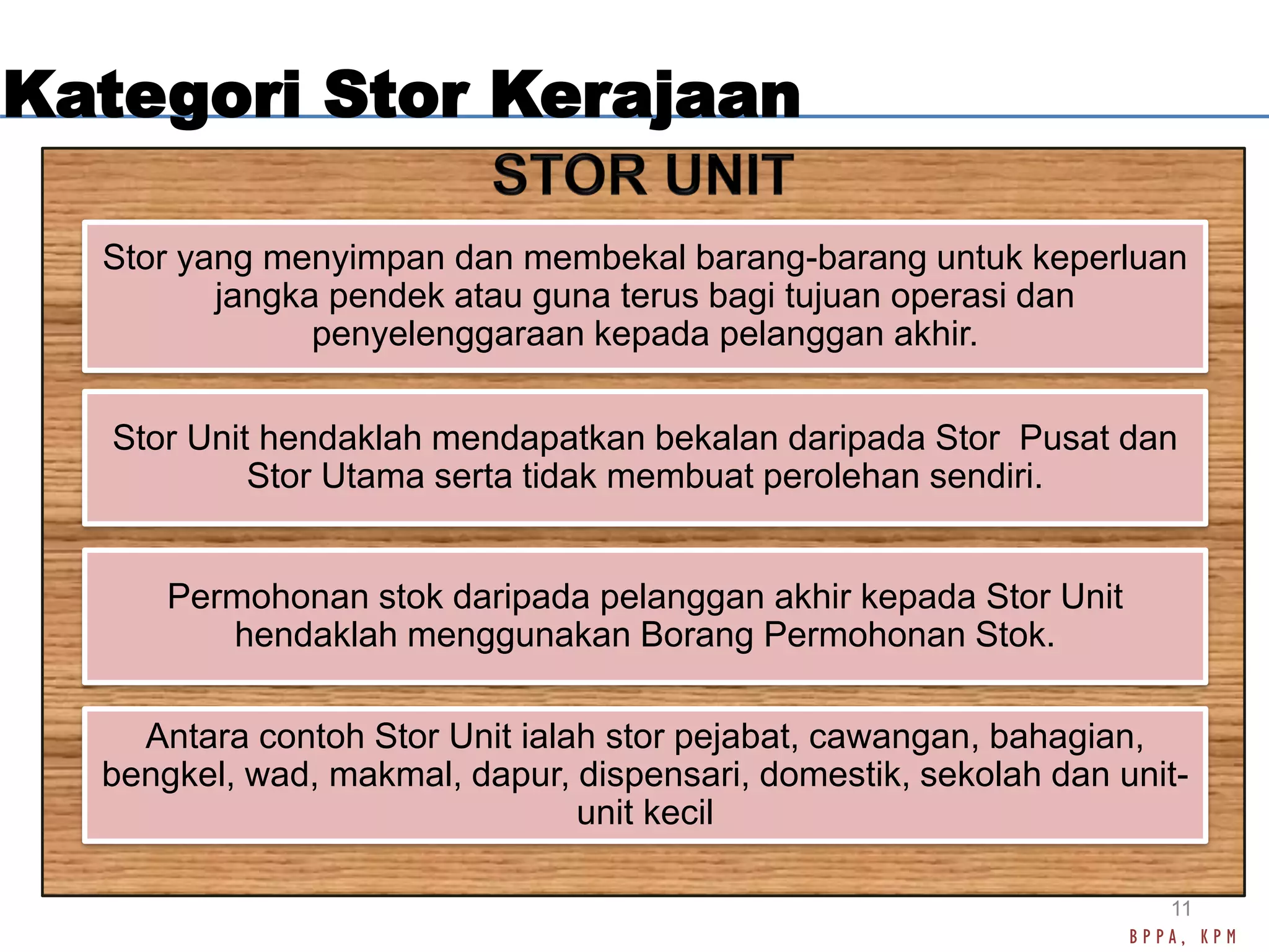 Pengurusan stor | PDF