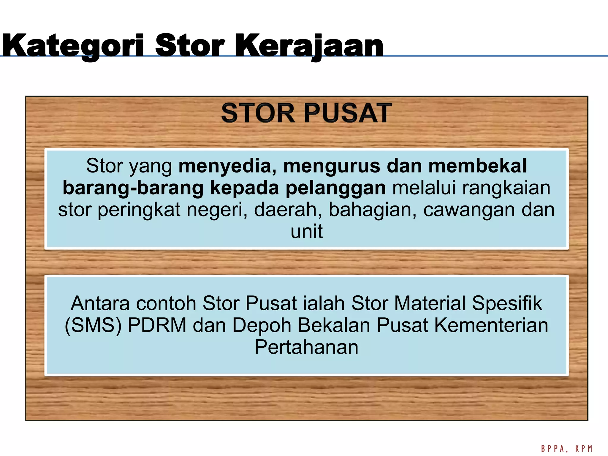 Pengurusan stor | PDF