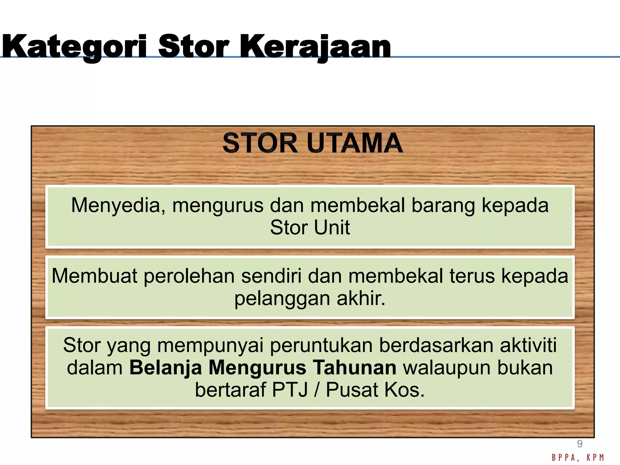 Pengurusan stor | PDF