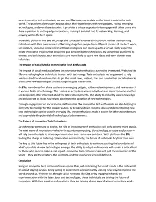 Revolutionizes Ello Creativity in 2025! https://ello.com/ | PDF