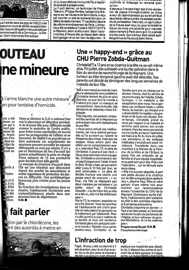 Article france antilles[2] | PDF