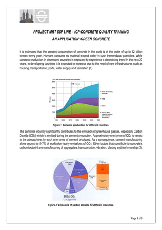 Sustainable concrete | PDF