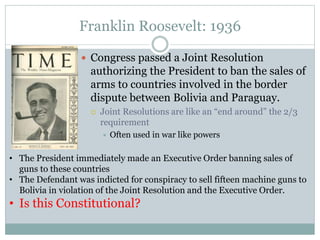 Article II of the US Constitution | PPTX