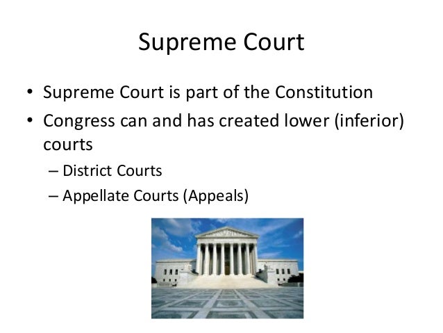 Article III - Supreme Court