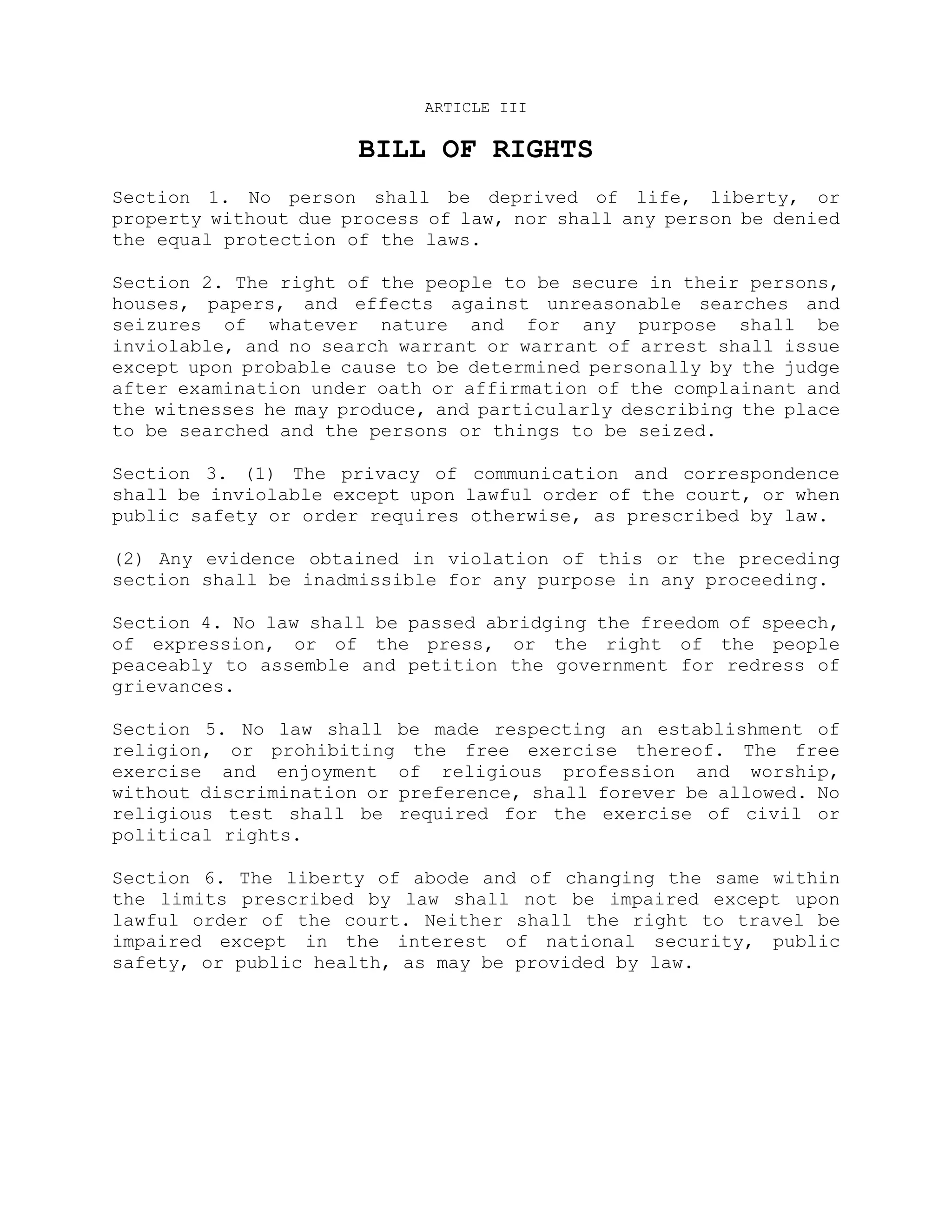 ARTICLE III BILL OF RIGHTS.pdf
