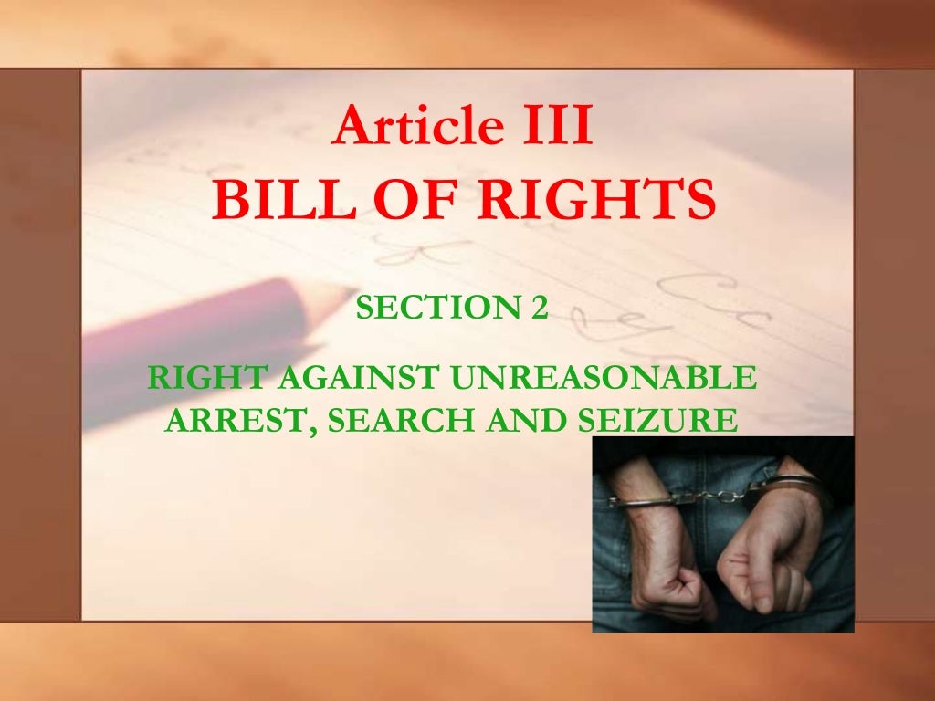 Article Iii Section 2