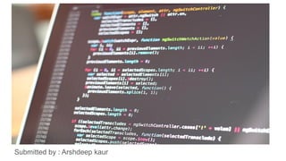core and advanced java presentation for submission | PPT