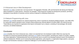core and advanced java presentation for submission | PPT