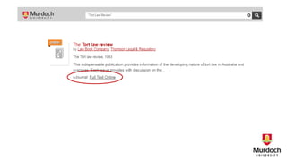 Peer Reviewed Journals Using UlrichsWeb | PPSX
