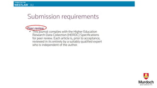 Peer Reviewed Journals Using UlrichsWeb | PPSX