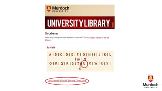 Peer Reviewed Journals Using UlrichsWeb | PPSX